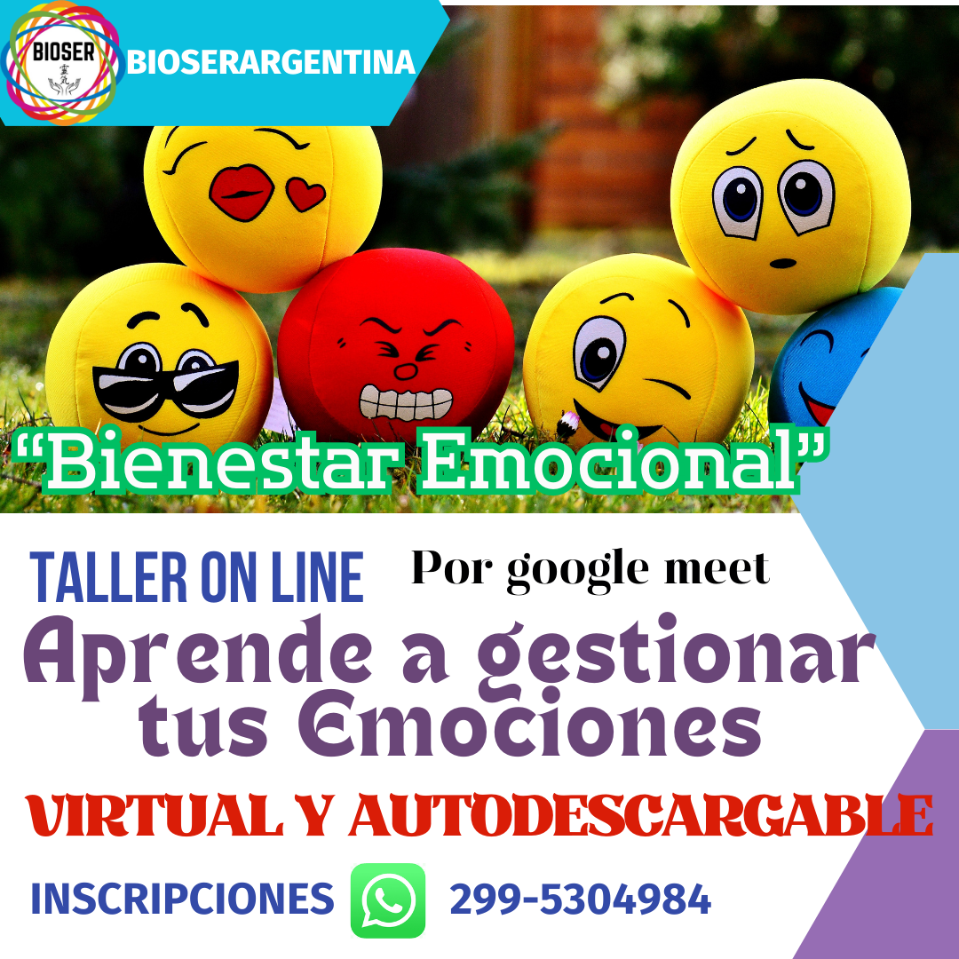 Taller “Aprende a gestionar tus emociones” | BIOSER ARGENTINA Taller “Aprende a gestionar tus emociones” | BIOSER ARGENTINA